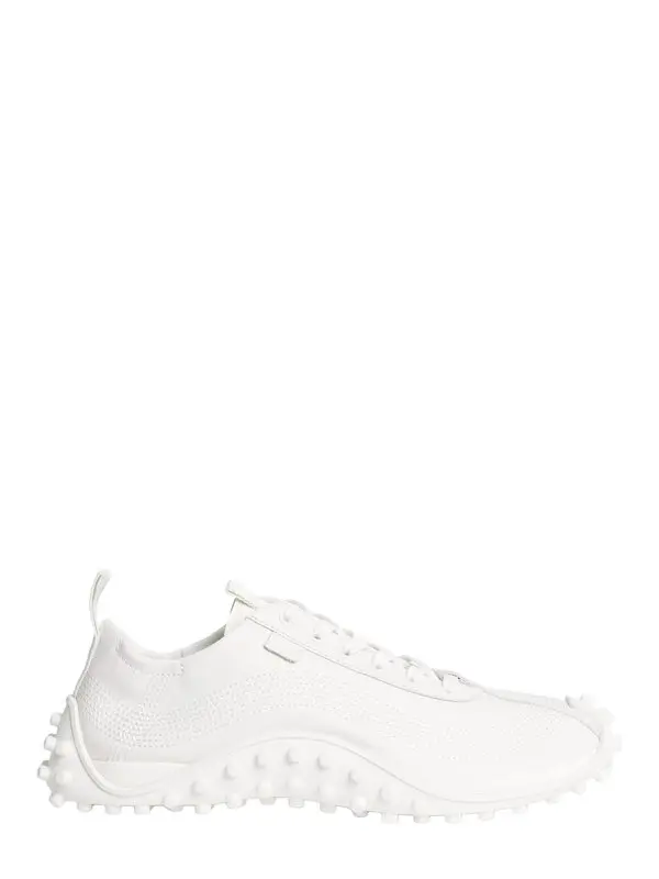AMI Paris Leather Mirage Sneakers - White