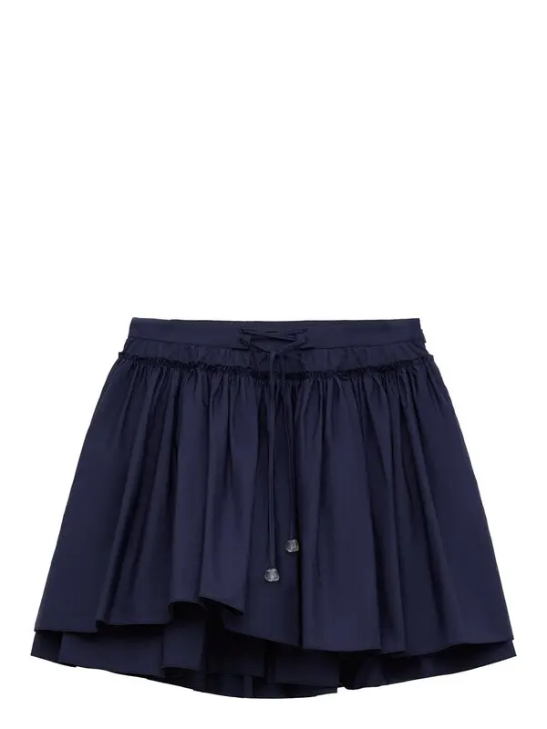 Loewe X Paula's Ibiza Cotton Mini Skirt - Beige
