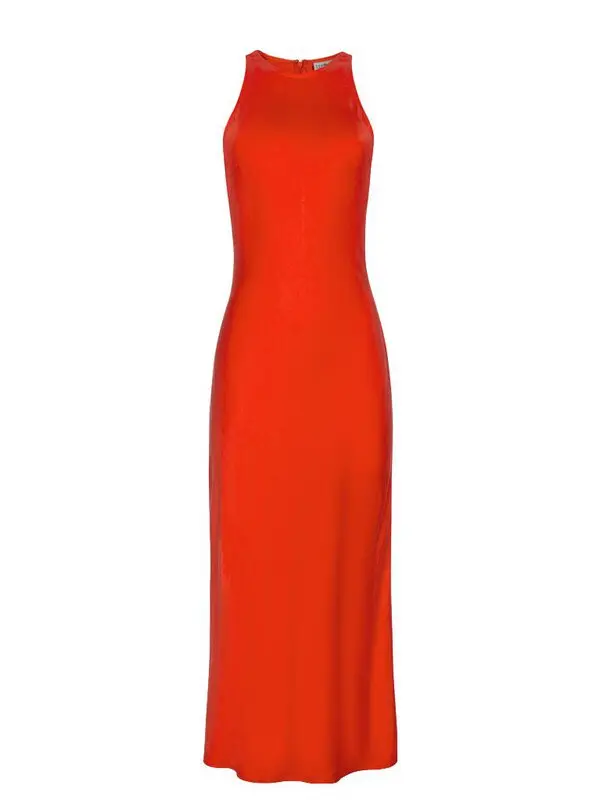 UNTITLED IN MOTION Atlantis Sleeveless Maxi Dress - Mandarin