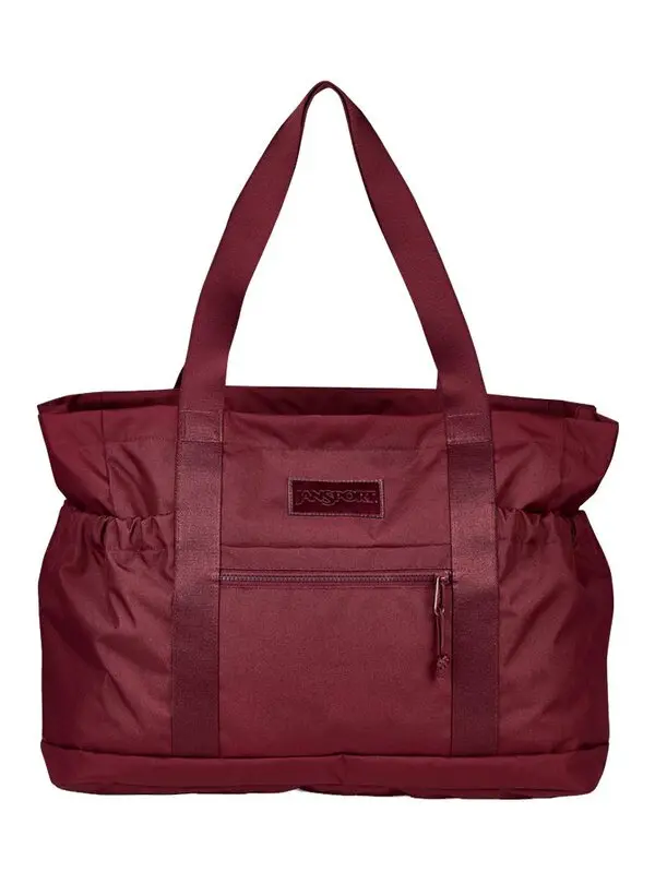 JANSPORT Large Tote Bag - Cherry Lacquer