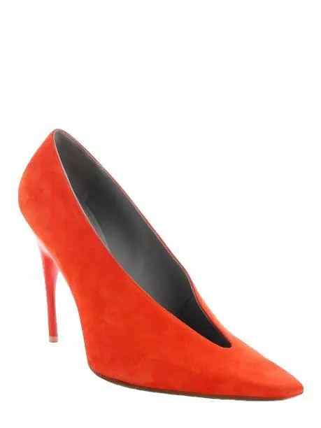 Balenciaga 90mm Duchesse Pump - Tangerine