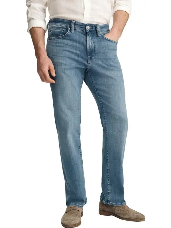 34 Heritage Charisma Relaxed Straight Leg Jeans - Light Brushed Urban