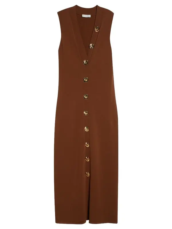 Altuzarra Axia Maxi Sweater Dress - 000258 Toffee