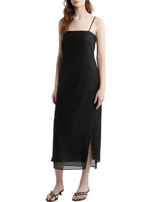 Rag & Bone Suki Midi Dress - Black