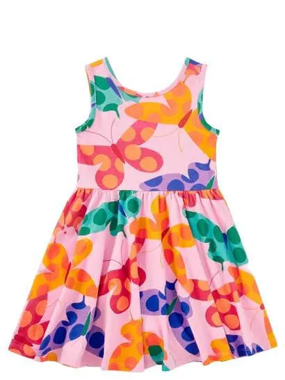 TEA COLLECTION Sleeveless Ballet Dress - Butterfly Spot