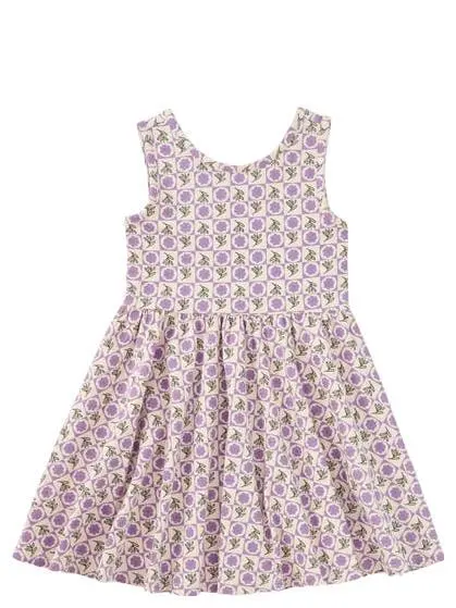 TEA COLLECTION Sleeveless Ballet Dress - Tile Floral