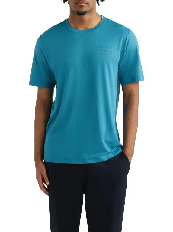 SANTO STUDIO Tempo Enjoy Tech Graphic T-shirtryan Sheckler Edition - Blue