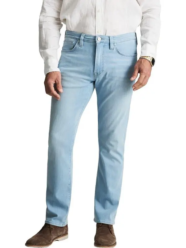 34 Heritage Courage Straight Leg Jeans - Bleached Urban