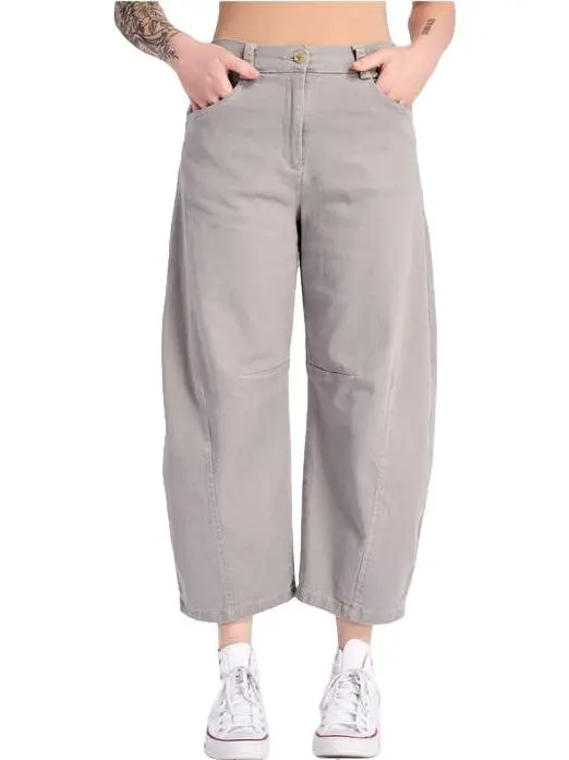 Alembika Go-to Barrel Pants - Grey