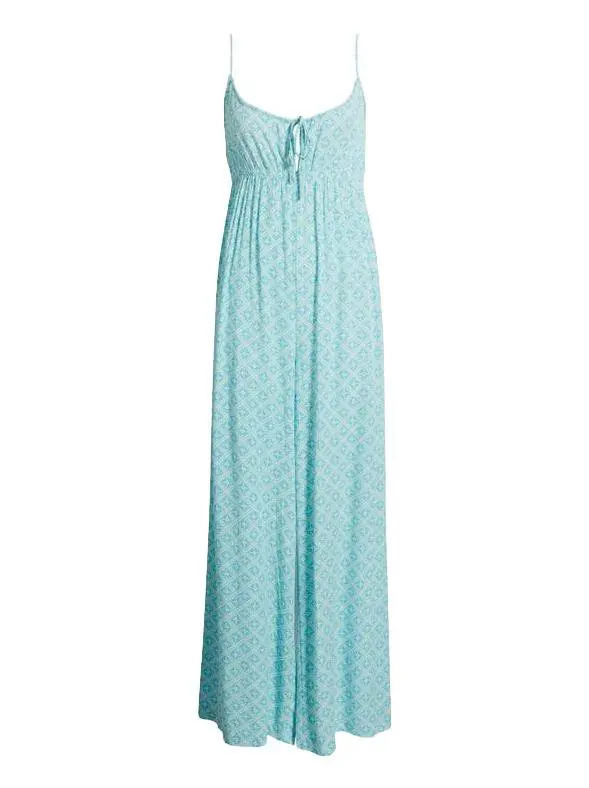 Rip Curl Half Moon Bay Maxi Sundress - Sea Blue