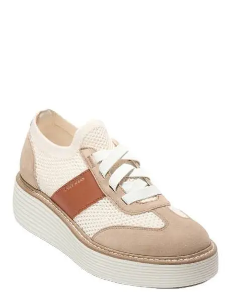 Cole Haan Originalgrand Max Stitchlite Platform Sneaker - Tuscan Sand/auburn