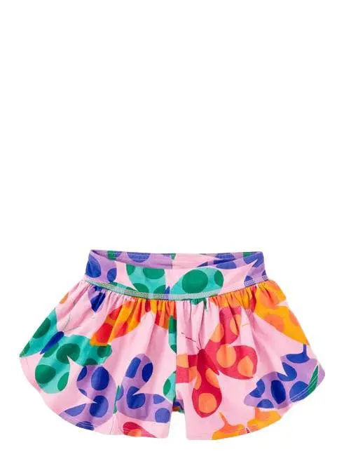 TEA COLLECTION Sporty Petal Thigh Length Shorts - Butterfly Spot