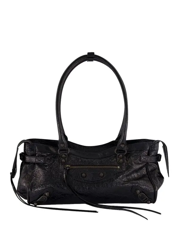 Balenciaga East-west City Bag - Black