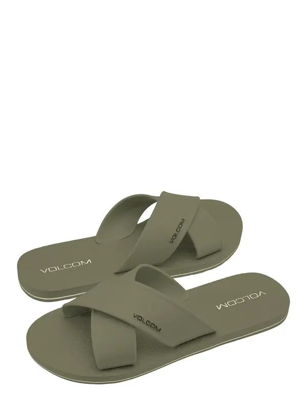 Volcom Motion Strap Sandals - Olive