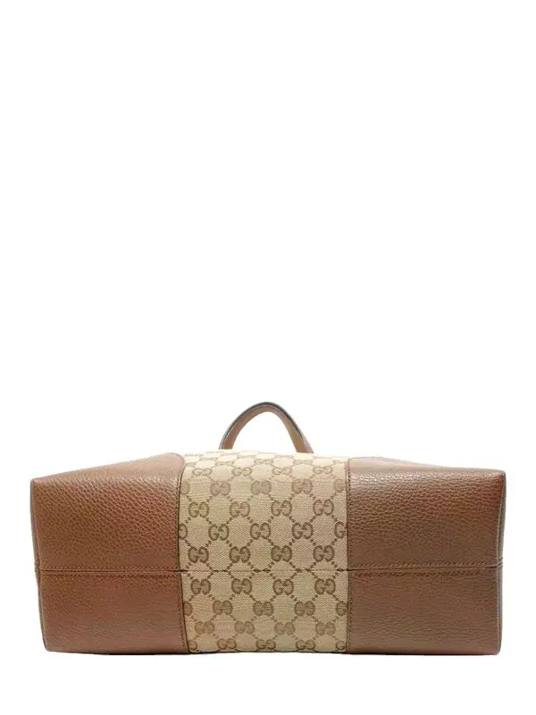 Gucci Gg-monogram Shoulder Bag - Neutrals