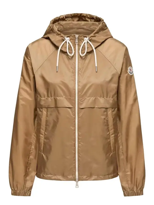Moncler Coquelicot Hooded Jacket - Beige