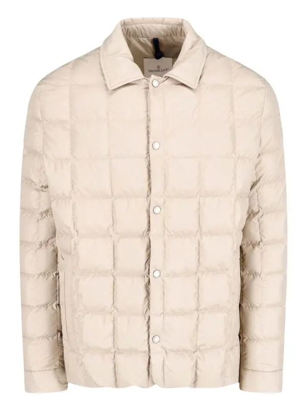 Moncler Castellana Padded Jacket - Beige
