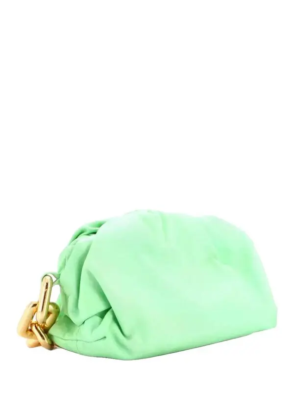 Bottega Veneta The Chain Pouch Teen Shoulder Bag - Green