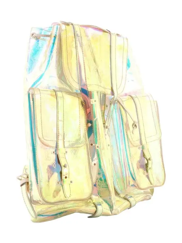 LOUIS VUITTON Christopher Limited Edition Monogram Prism Pvc Gm Backpack - Multicolour