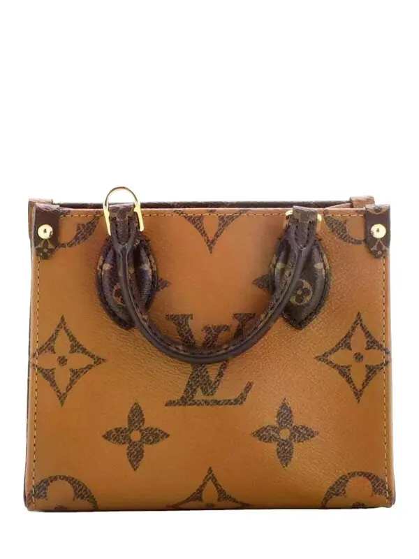 LOUIS VUITTON Onthego Reverse Monogram Giant Bb Tote - Brown