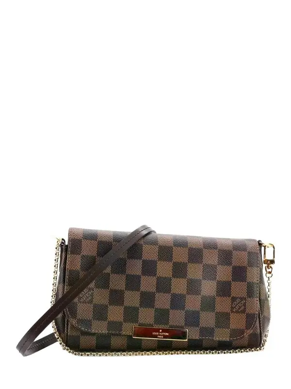 LOUIS VUITTON Favorite Damier Pm - Brown