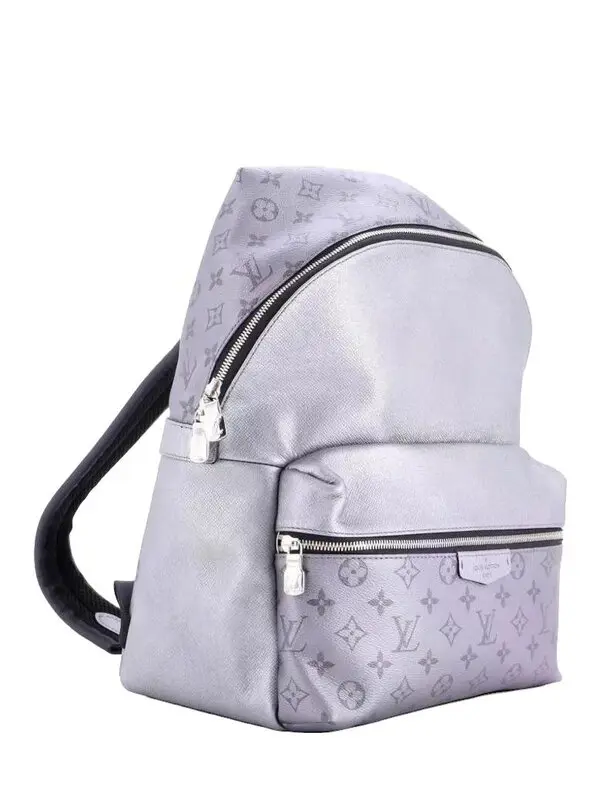 LOUIS VUITTON Discovery Monogram Taigarama Pm Backpack - Metallic