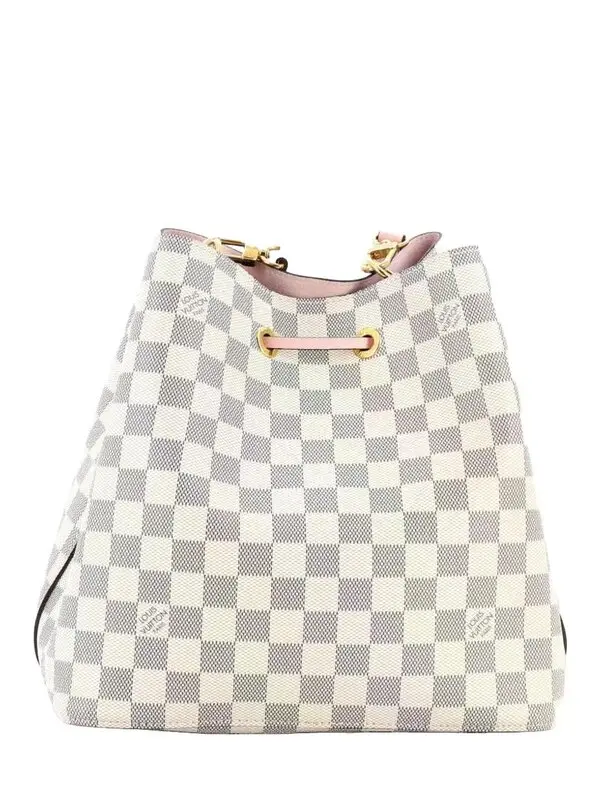 LOUIS VUITTON Néonoé Mm Bucket Bag - White