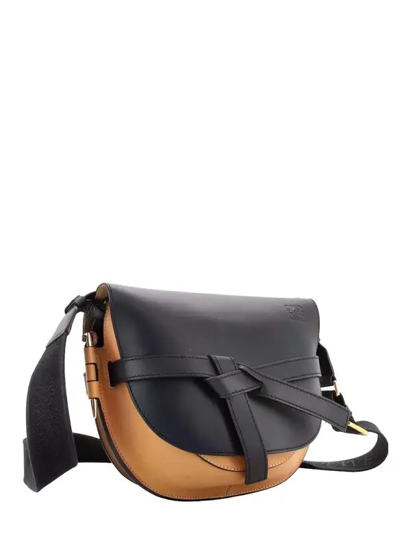 Loewe Gate Dual Small Crossbody Bag - Black