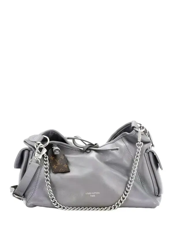 LOUIS VUITTON Carryall Cargo Hobo With Monogram - Grey