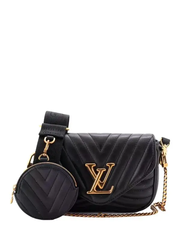 LOUIS VUITTON New Wave Multi Pochette Crossbody Bag - Black
