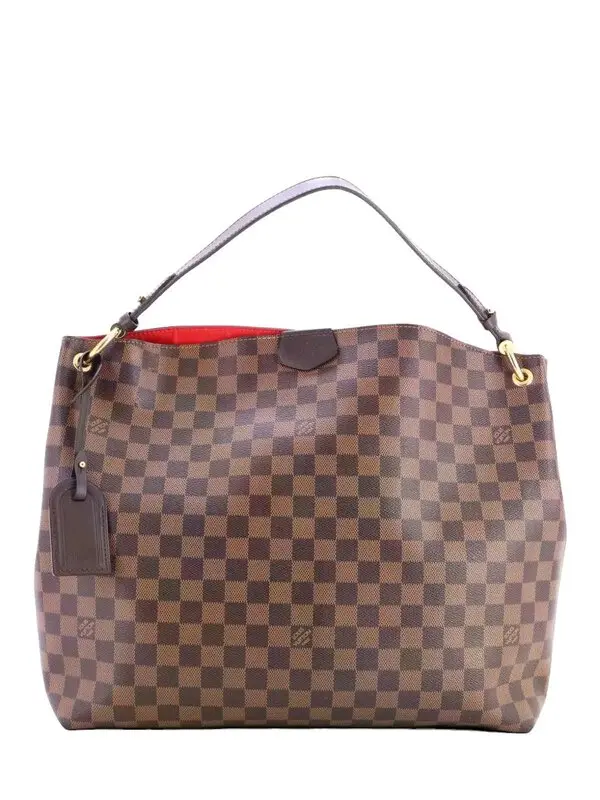 LOUIS VUITTON Graceful Handbag Damier Mm Hobo Bag - Brown