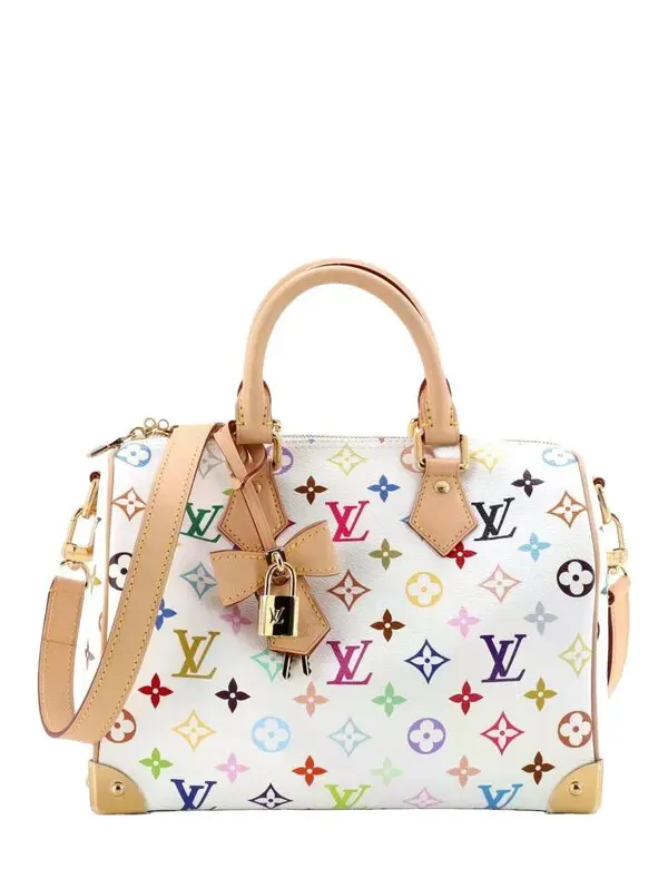 LOUIS VUITTON X Takashi Murakami Speedy Soft Bandouliere 25 - Multicolour
