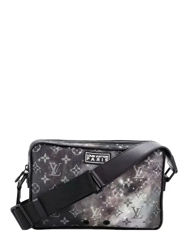 LOUIS VUITTON Alpha Messenger Bag Limited Edition Monogram Galaxy Canvas - Black