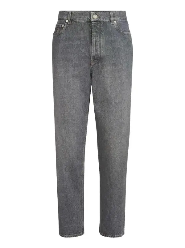 Brunello Cucinelli Five-pocket Iconic Fit Trousers - Grey