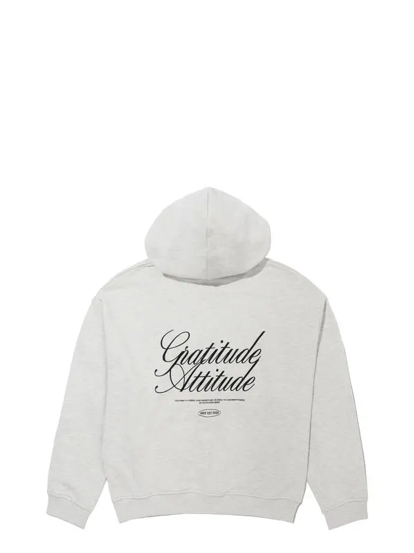 VIEVE Gratitude Attitude Hoodie - Grey