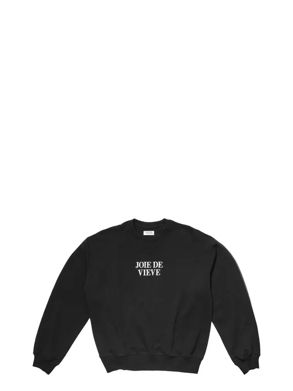 VIEVE Joie De Sweatshirt - Black