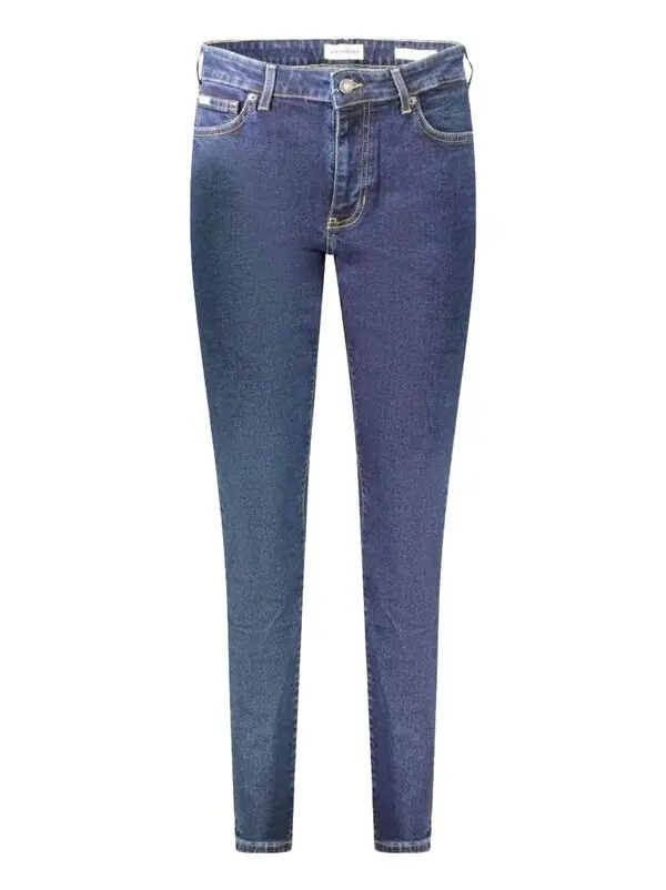 Guess High-rise Skinny Jeans - Blue