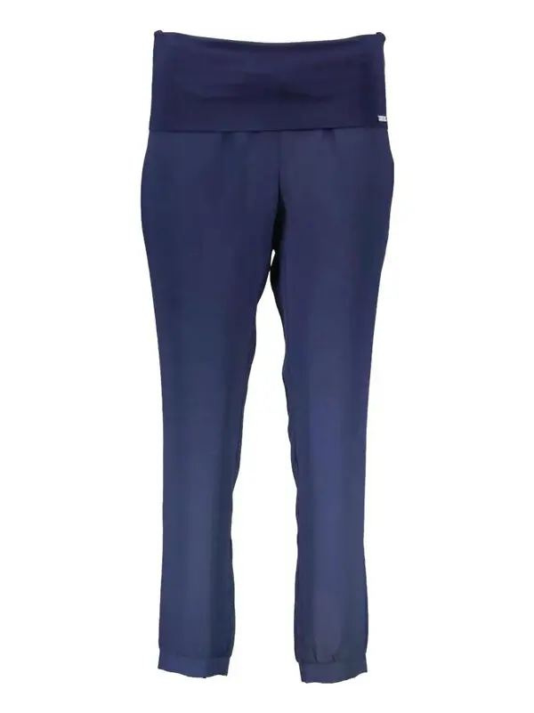 Liu Jo Elasticated-waistband Track Pants - Blue