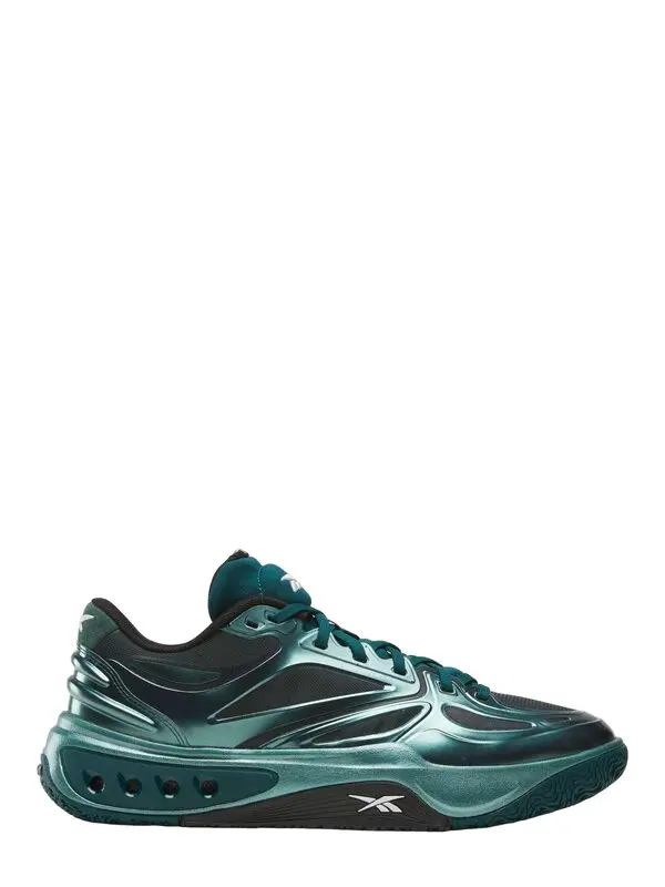 REEBOK Engine A High Top Basketball Shoes - Metal Green/metal Green/black