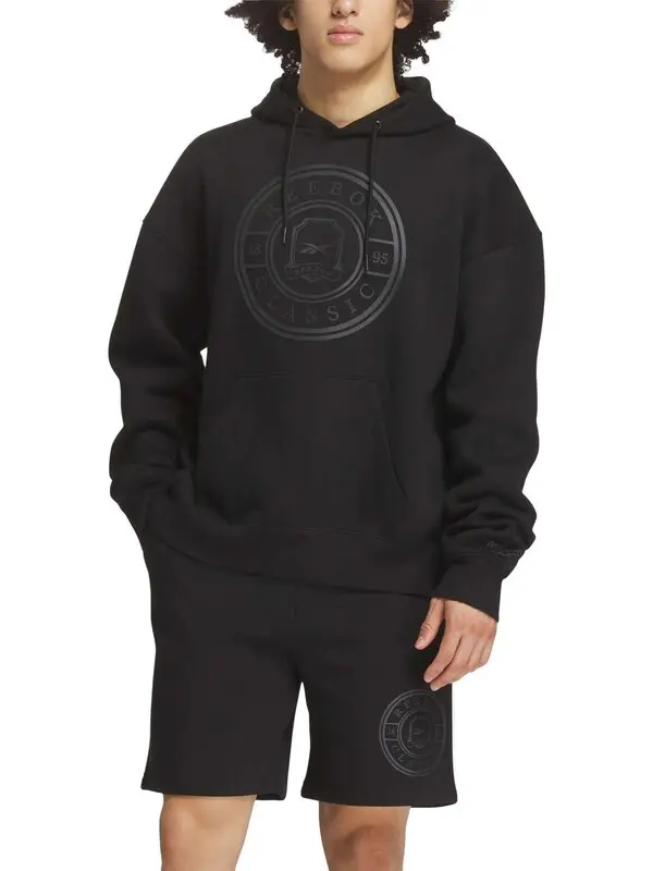 REEBOK Classic Crest Hoodie - Black