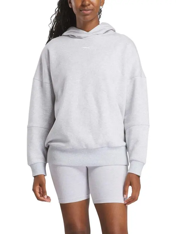 REEBOK Lux Hoodie - Silver Marl