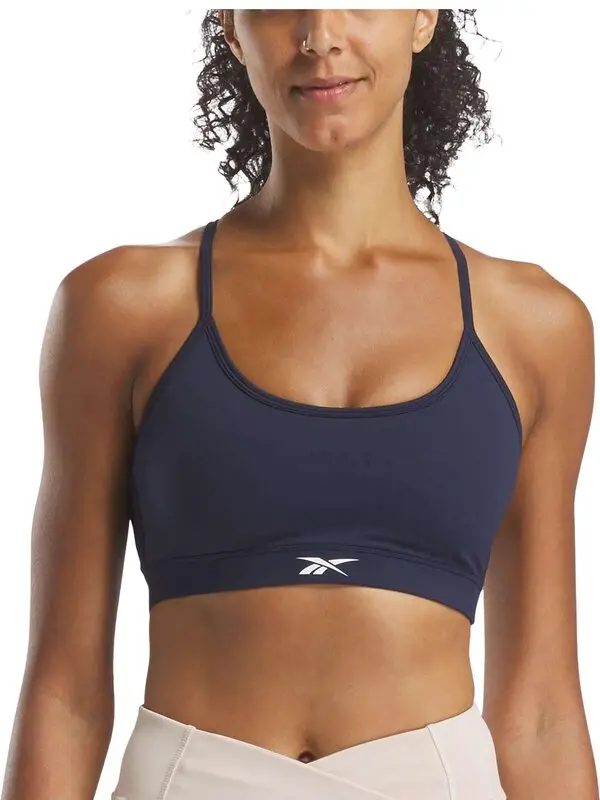 REEBOK Strappy Sports Bra - Vector Navy