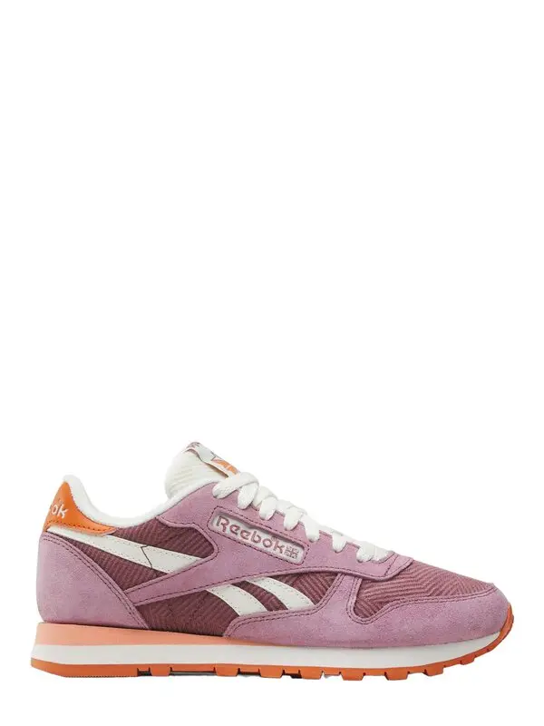 REEBOK Classic Leather Sneakers - Blackberry/berry Chill/chalk