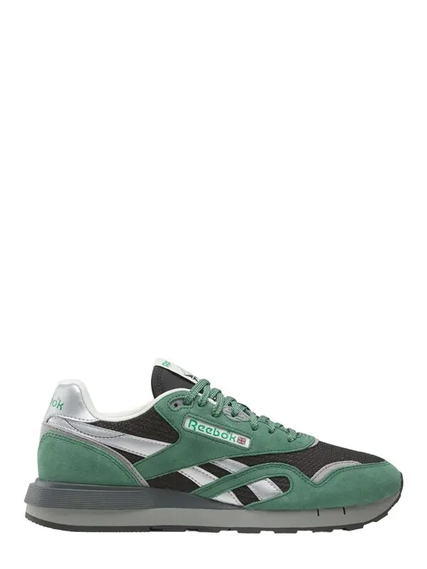 REEBOK Classic Nylon 89 Shoes - Field Green/black/grey 3