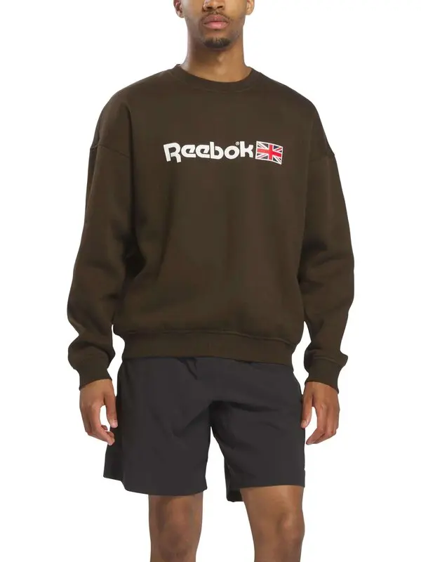 REEBOK Crewneck Sweatshirt - Espresso