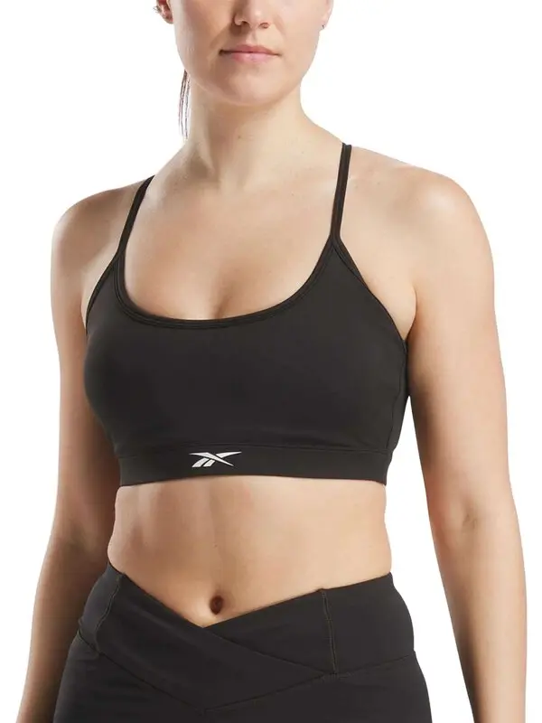 REEBOK Strappy Sports Bra - Black