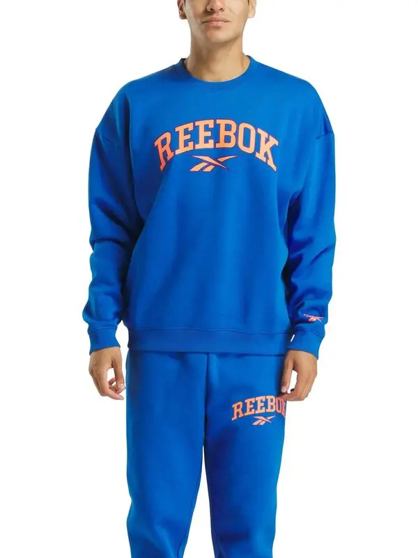REEBOK Varsity Fleece Sweatshirt - Optimum Blue