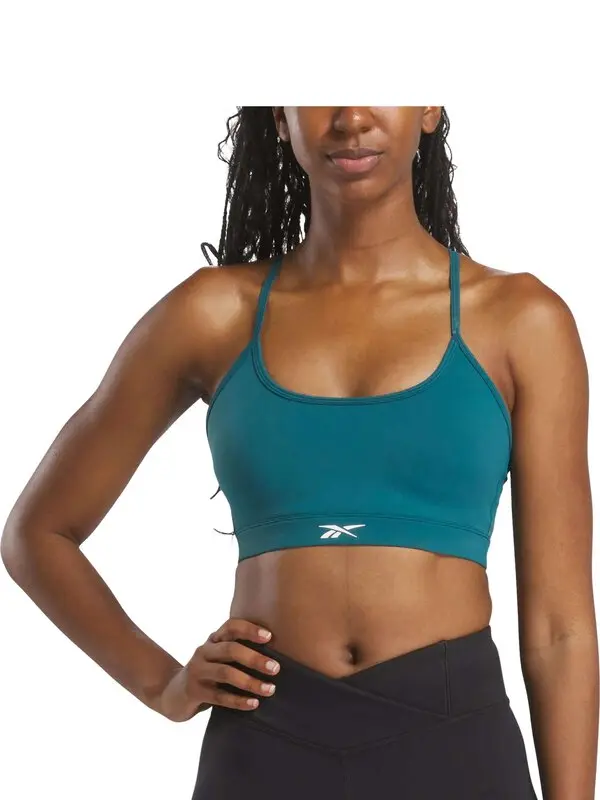 REEBOK Strappy Sports Bra - Retro Teal