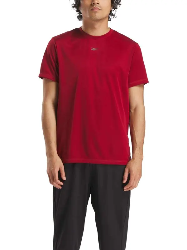 REEBOK Short Sleeve Tech Training T-shirt - Retro Red