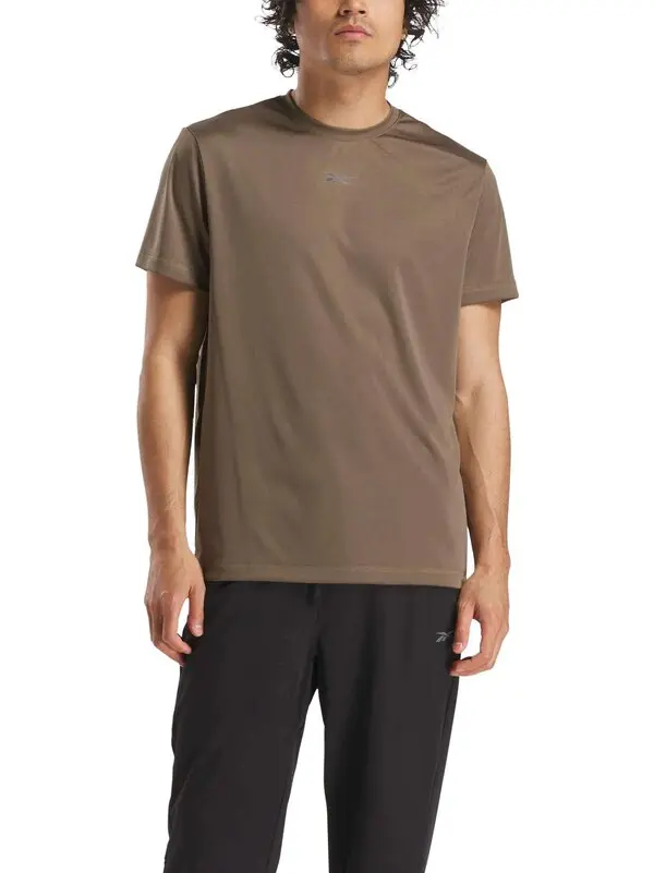 REEBOK Short Sleeve Tech Training T-shirt - Army Green